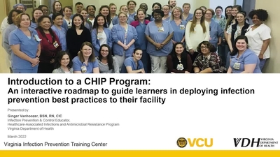 Introduction to the Champions of Infection Prevention (CHIP) "Train-the ...