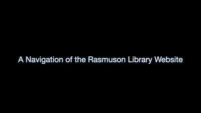 How to Navigate the Rasmuson Library Website - University of Alaska ...