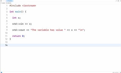 Basic I/O, Part 6) Read int from file.mov - University of Alaska Fairbanks