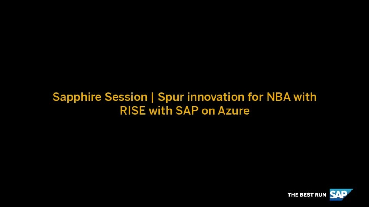 SAP Video - SAP - Microsoft