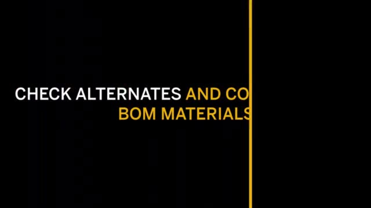 SAP Video - SAP Digital Manufacturing - Check and Consume Alternate ...