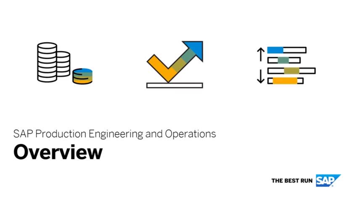 SAP Video - SAP Production Engineering and Operations: Overview