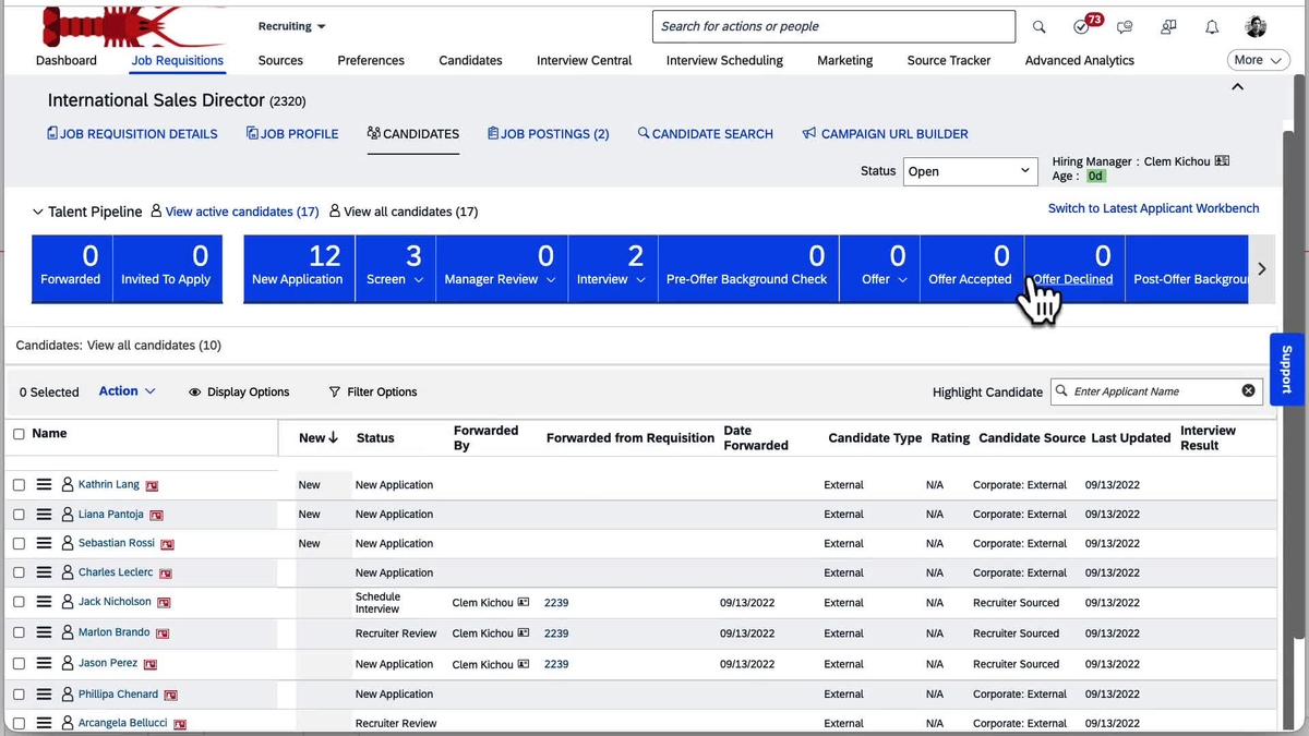 SAP Video - Recruiting Applicant Workbench Redesigned to Improve User ...