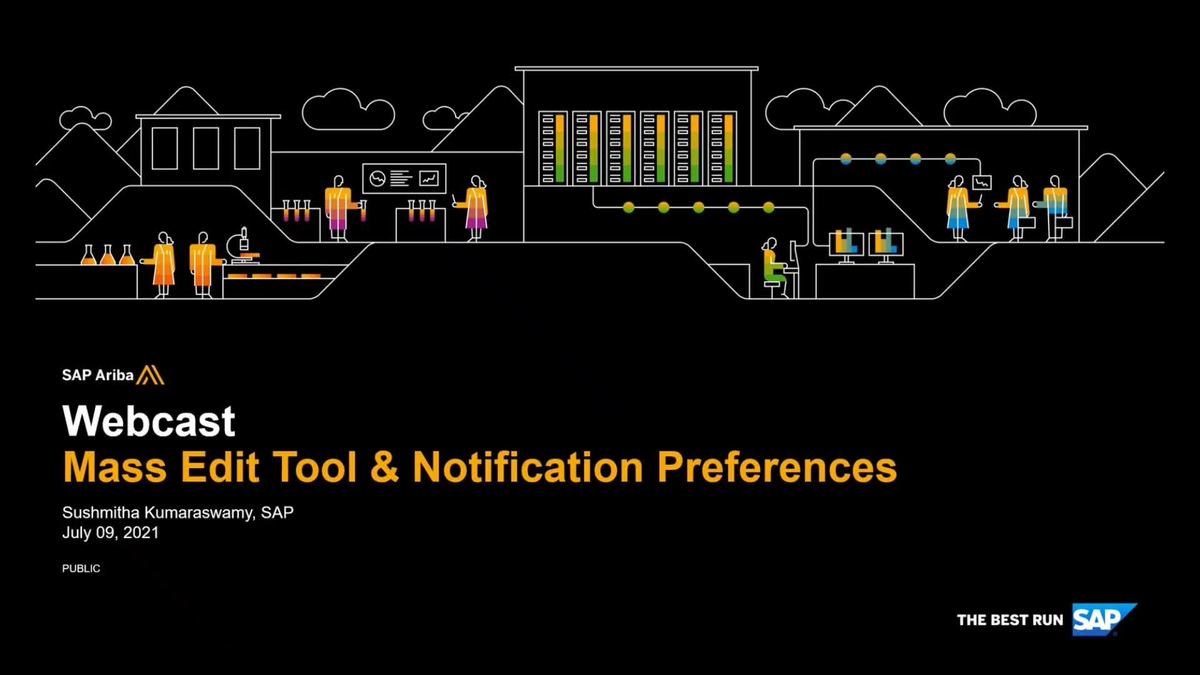 SAP Video - Strategic Procurement: Mass Edit Tool - Notification ...