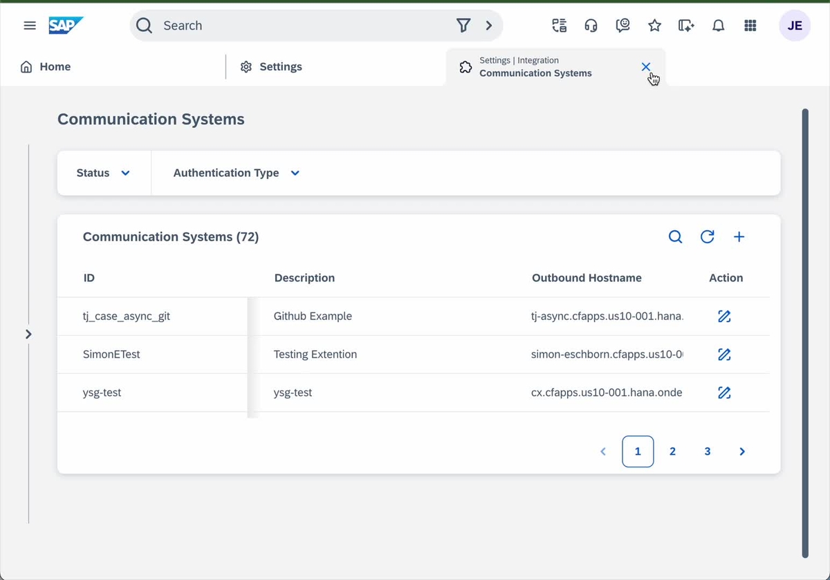 SAP Video - SAP Sales and Service Cloud V2 - sync webhook setup