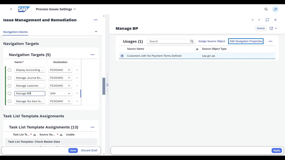 SAP Video - How to Set Up App Navigation