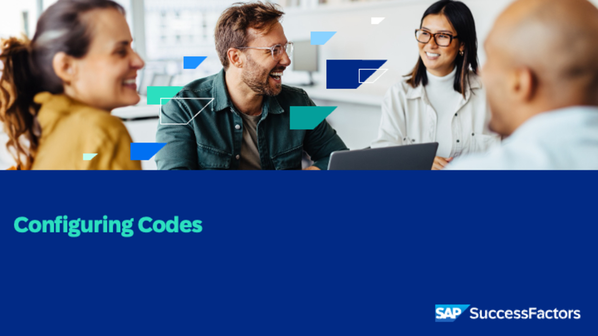 SAP Video - Configuring Codes in SAP SuccessFactors Agent Performance ...