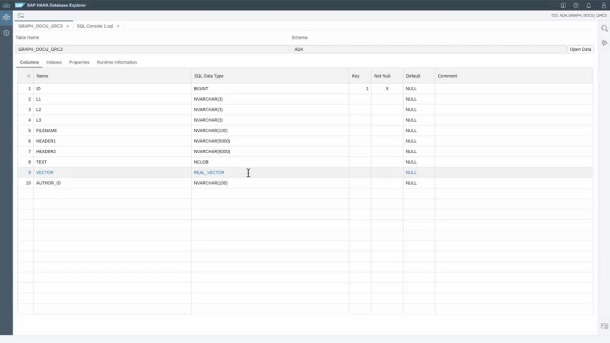 SAP Video - SAP HANA Cloud vector capabilities