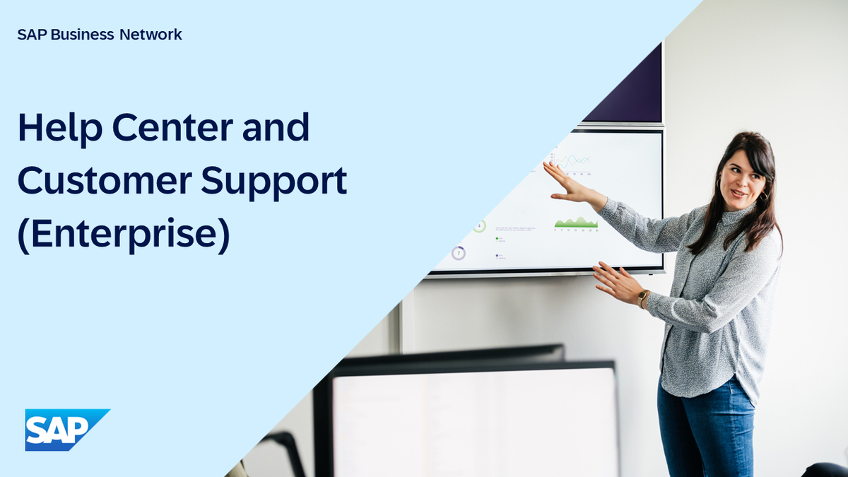 SAP Video - Help Center and Customer Support (Enterprise)