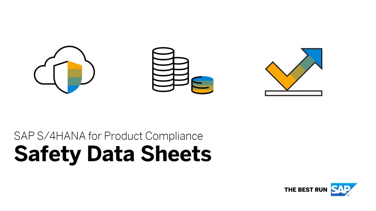 SAP Video - SAP S/4HANA for product compliance: Safety Data Sheets