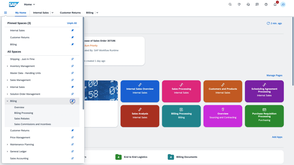 SAP Video - Spaces and Pages in SAP S/4HANA Cloud Public Edition: Using ...