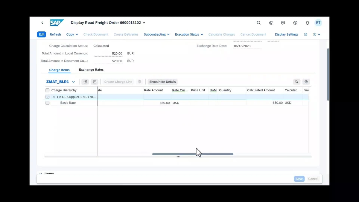 SAP Video - 2308 | Use of Number of Pallet Spaces and Loading Meters