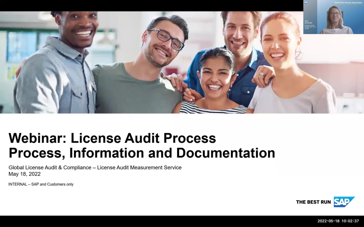 SAP Video - License Audit Process Procedure, Information and Documentation