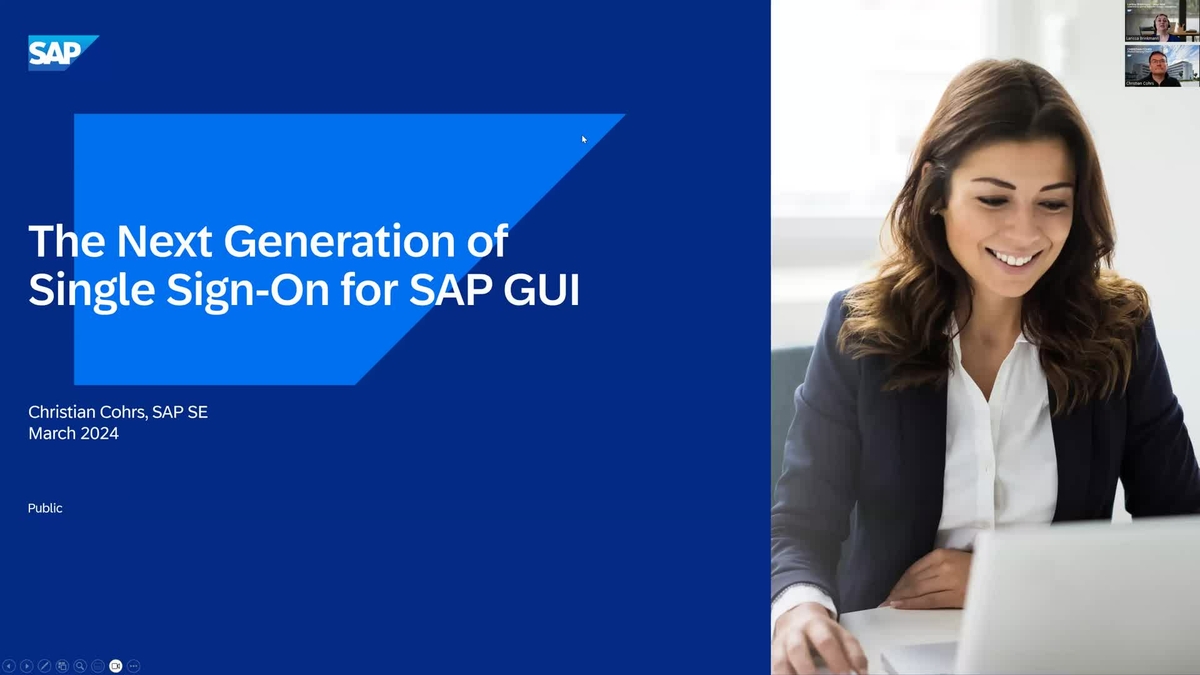 SAP Video - The next generation of single sign-on for SAP GUI - APJ