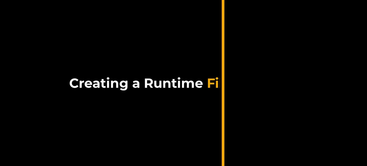 SAP Video - Creating a Runtime Filter Prompt