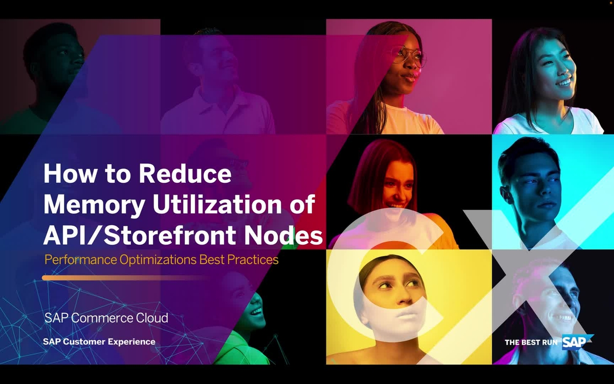 SAP Video - SAP Commerce Cloud Performance Optimization - How to Reduce Memory Utilization