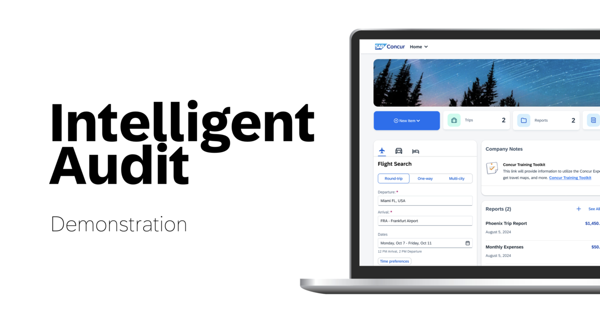 SAP Video - Intelligent Audit | Demonstration