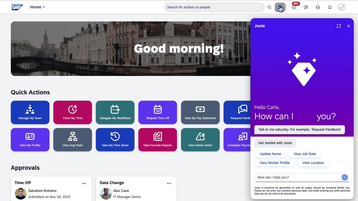 SAP Video - Approve Time-off