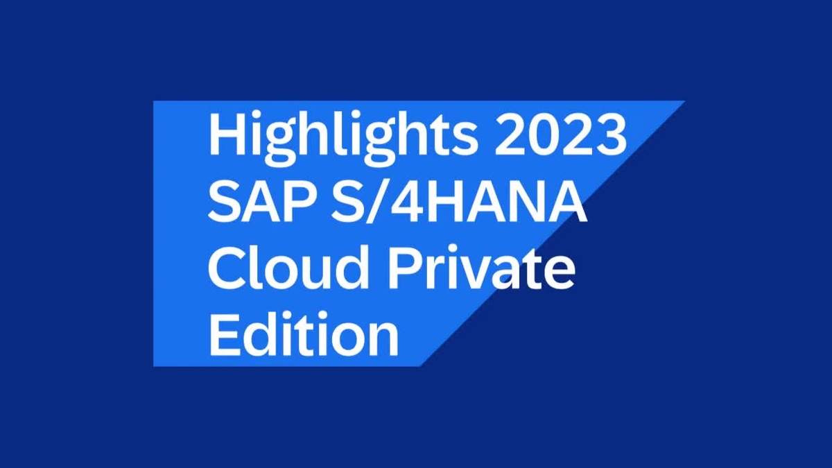 SAP Video - 00 SAP S/4HANA 2023 Highlights - Overview