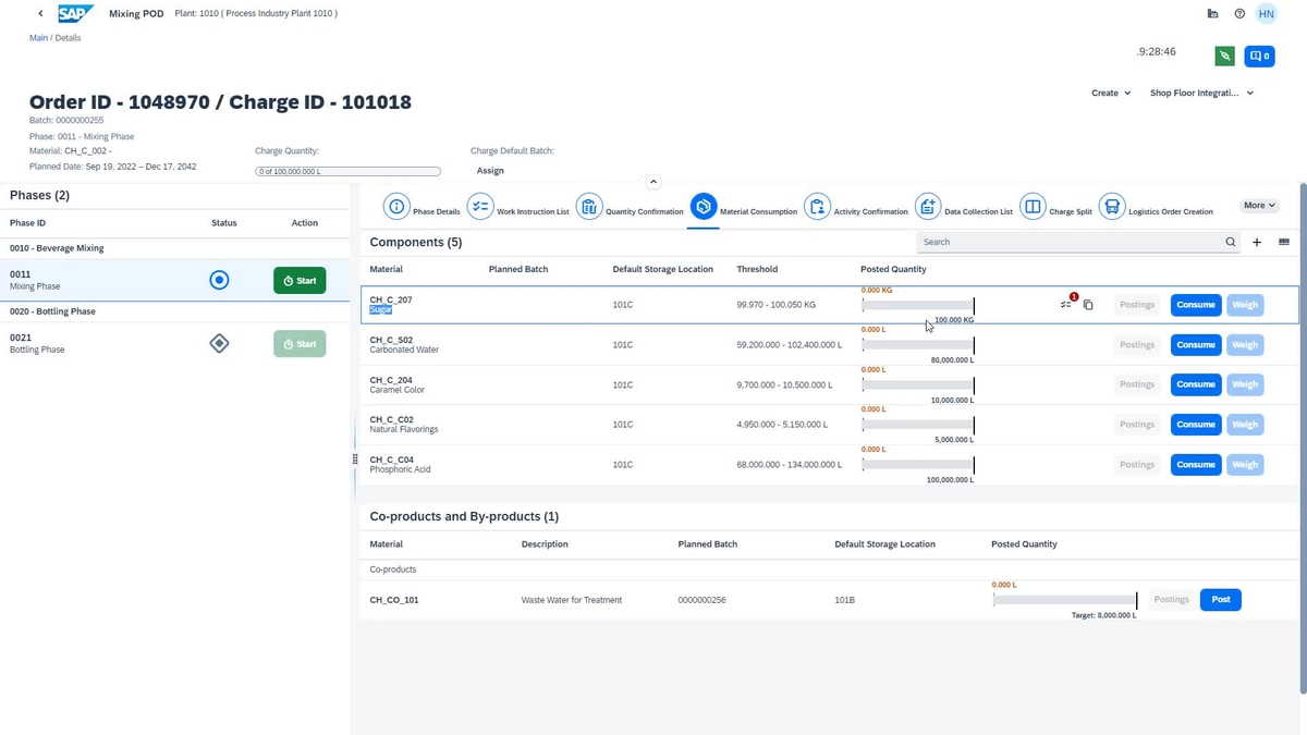 SAP Video - SAP Digital Manufacturing Cloud: Formulas at Bill of ...