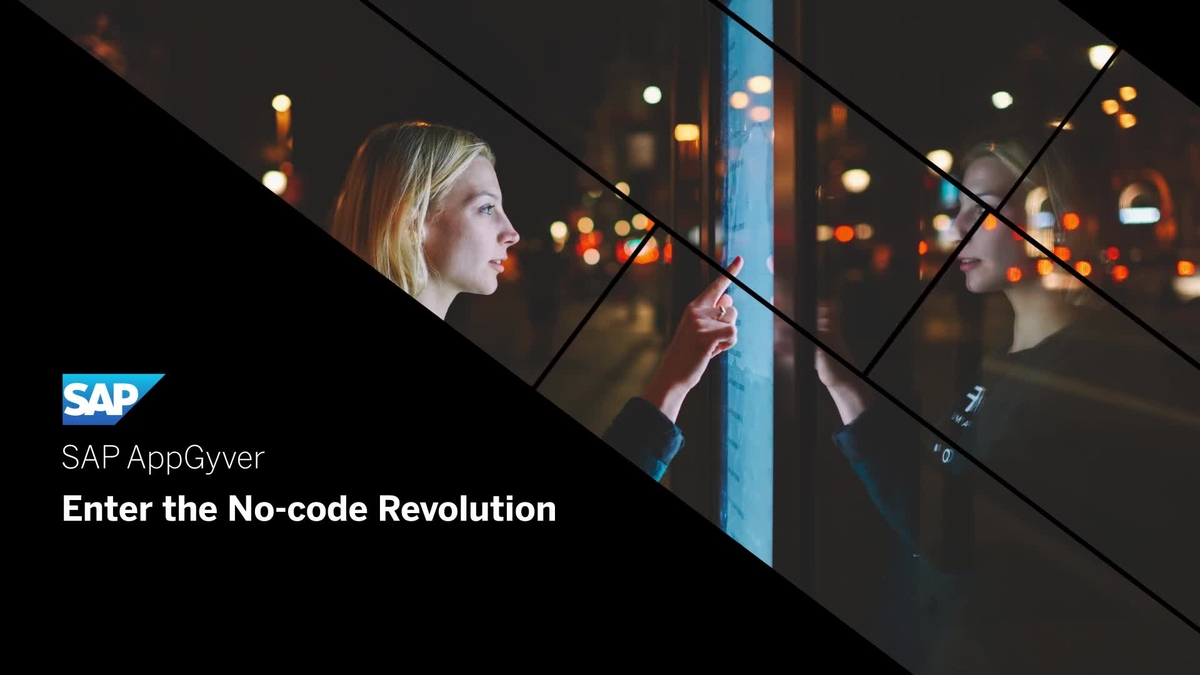 SAP Video - SAP AppGyver: Enter the No-code Revolution