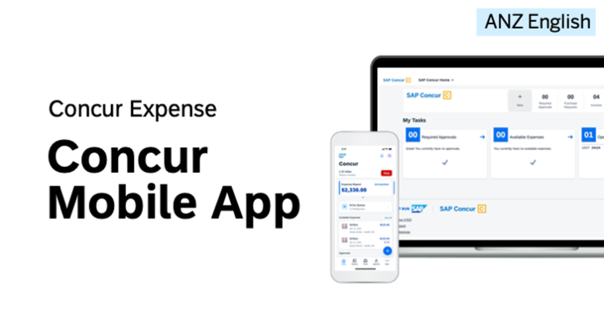 SAP Video - SAP Concur Mobile | Demo Bite (ANZ)