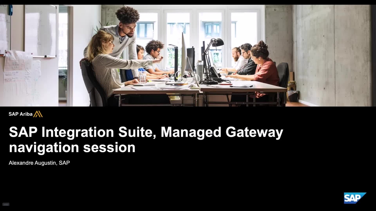 Sap Video Integration Suite Managed Gateway Portal Creation And Portal Navigation