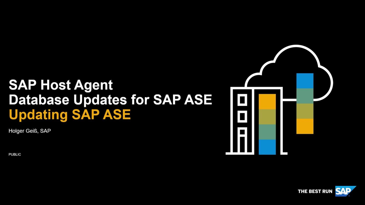 SAP Video - Updating SAP ASE