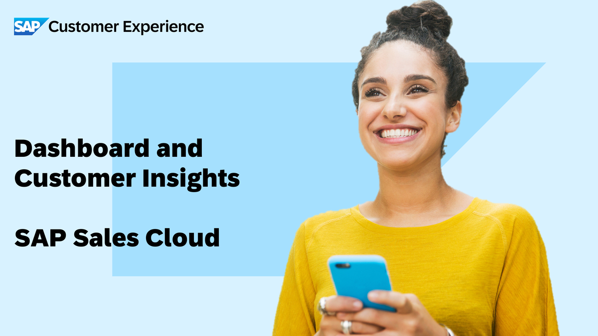 SAP Video - Dashboard & Customer Insights - SAP Sales Cloud Version 2