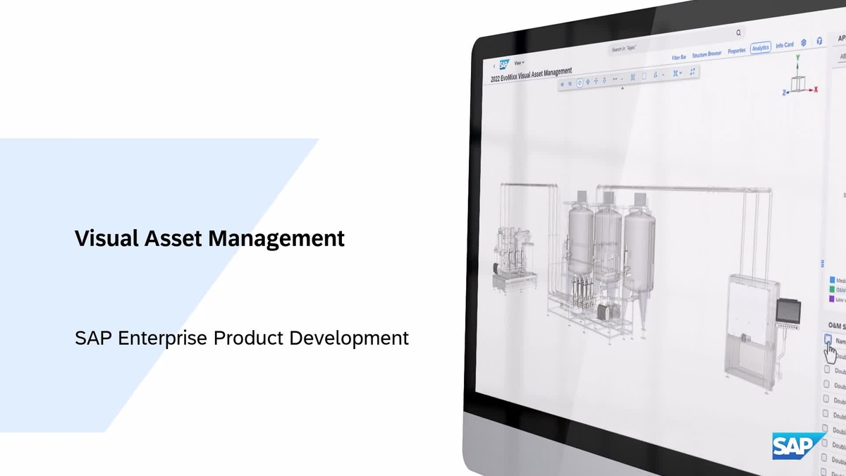 SAP Video - Visualize and optimize asset performance with Visual Asset ...