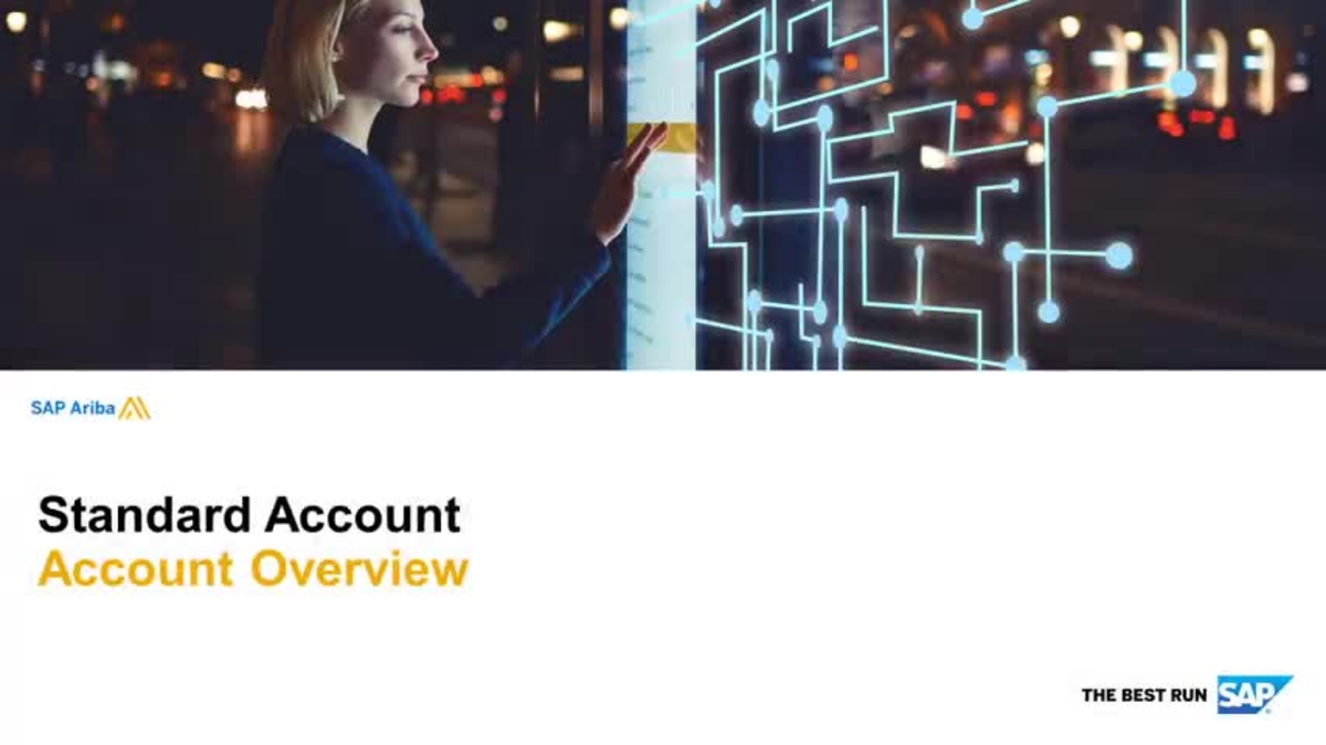 SAP Video - Account Overview