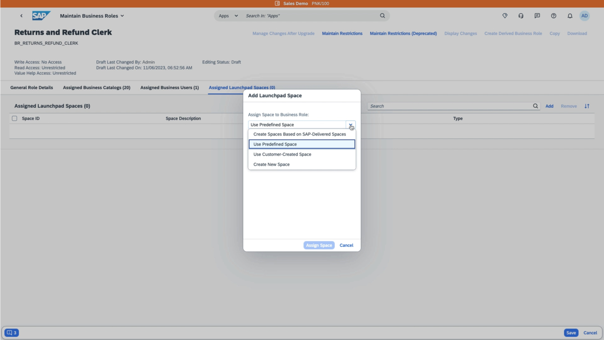 SAP Video - Spaces and Pages in SAP S/4HANA Cloud Public Edition: Using ...