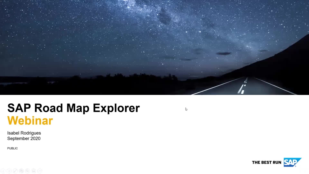 SAP Video - Discover the new SAP Roadmap Explorer