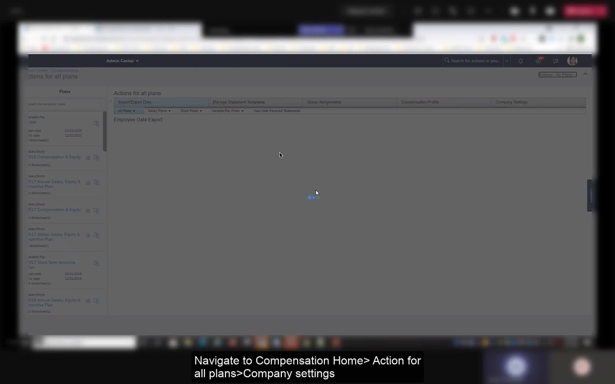 SAP Video - CMP-24549 - Executive Filter for Compensation Worksheets