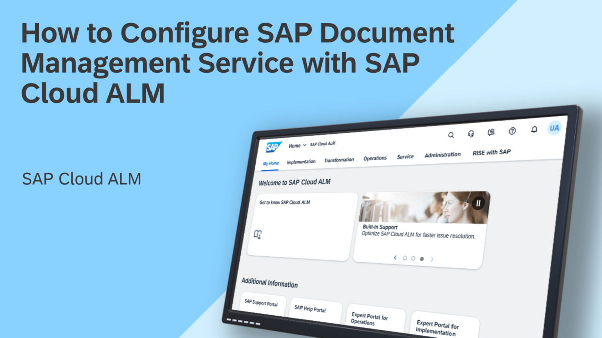SAP Video - How to Configure SAP Document Management Service with SAP ...