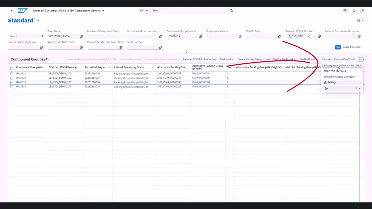 SAP Video - 2402 | Subsequent Delivery Processing | Discrete Industries