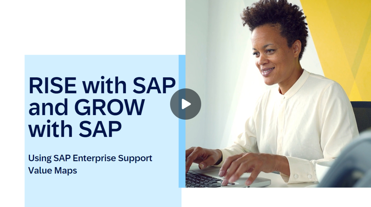 SAP Video - RISE with SAP and GROW with SAP using SAP Enterprise ...