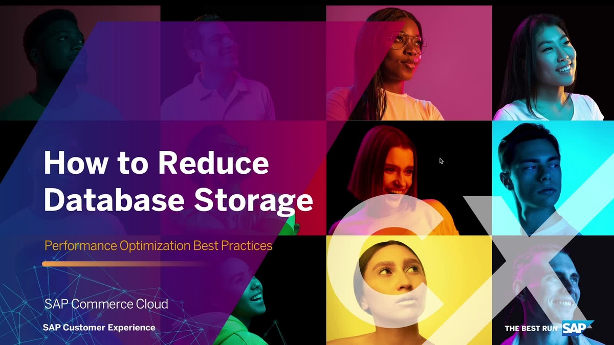 SAP Video - SAP Commerce Cloud Performance Optimization - How to Reduce Database Storage