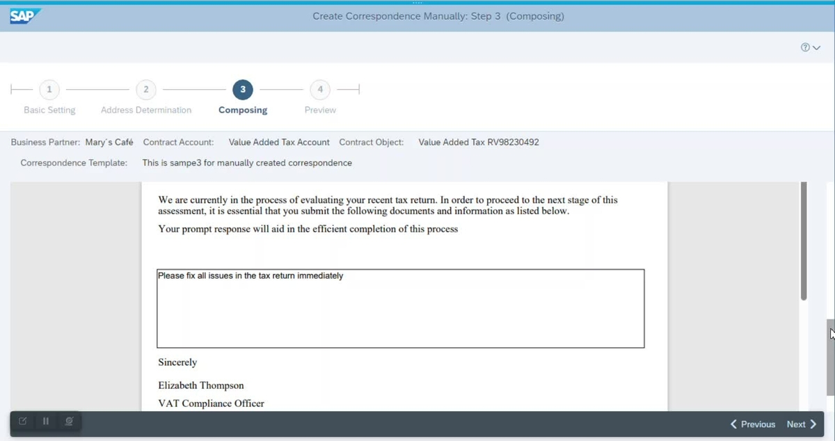 Sap Video Trm Manual Correspondence With Aif Using Wd Addon