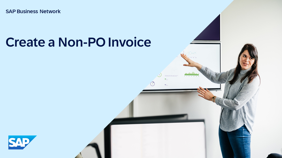 SAP Video - Create a Non-PO Invoice