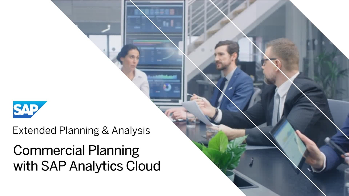 SAP Video - xP&A Commercial planning with SAC