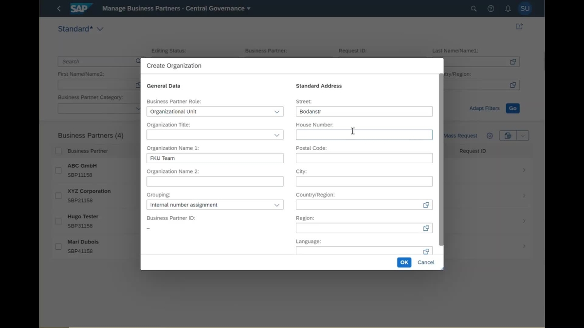 SAP Video - SAP Master Data Governance, cloud edition (public trial ...