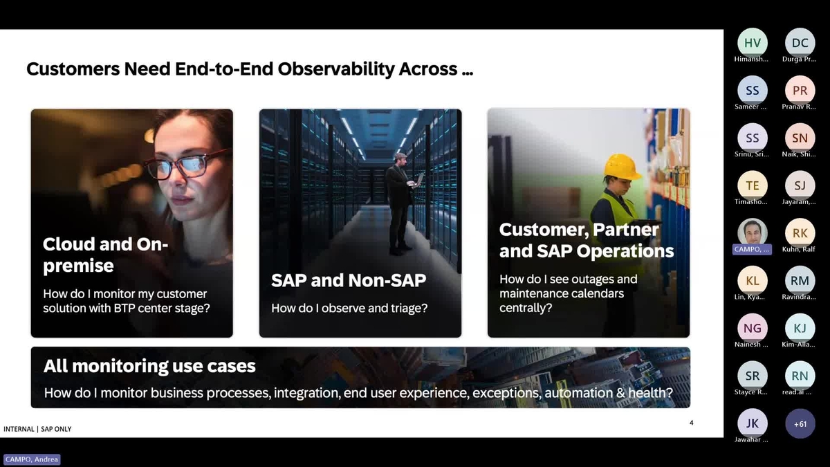 SAP Video - Operational Excellence with SAP Cloud ALM: Driving the ... SAP Video - Operational Excellence with SAP Cloud ALM: Driving the ...