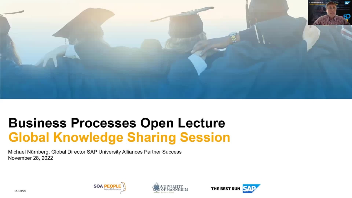SAP Video - Global Knowledge Sharing Session