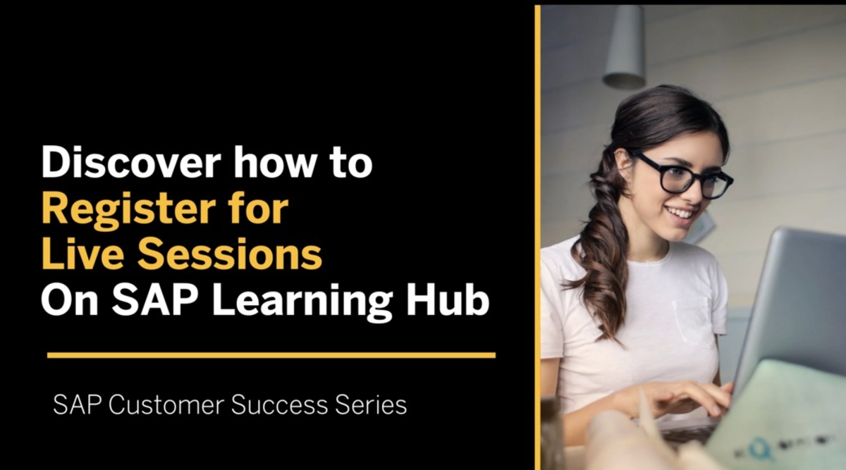 SAP Video - Discover how to find and register for Live Sessions on SAP ...