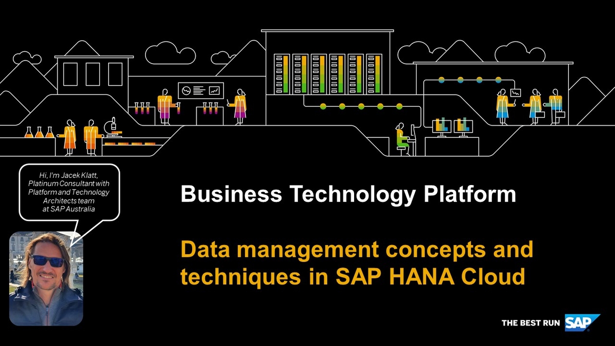 SAP Video - Data management concepts and techniques in SAP HANA Cloud