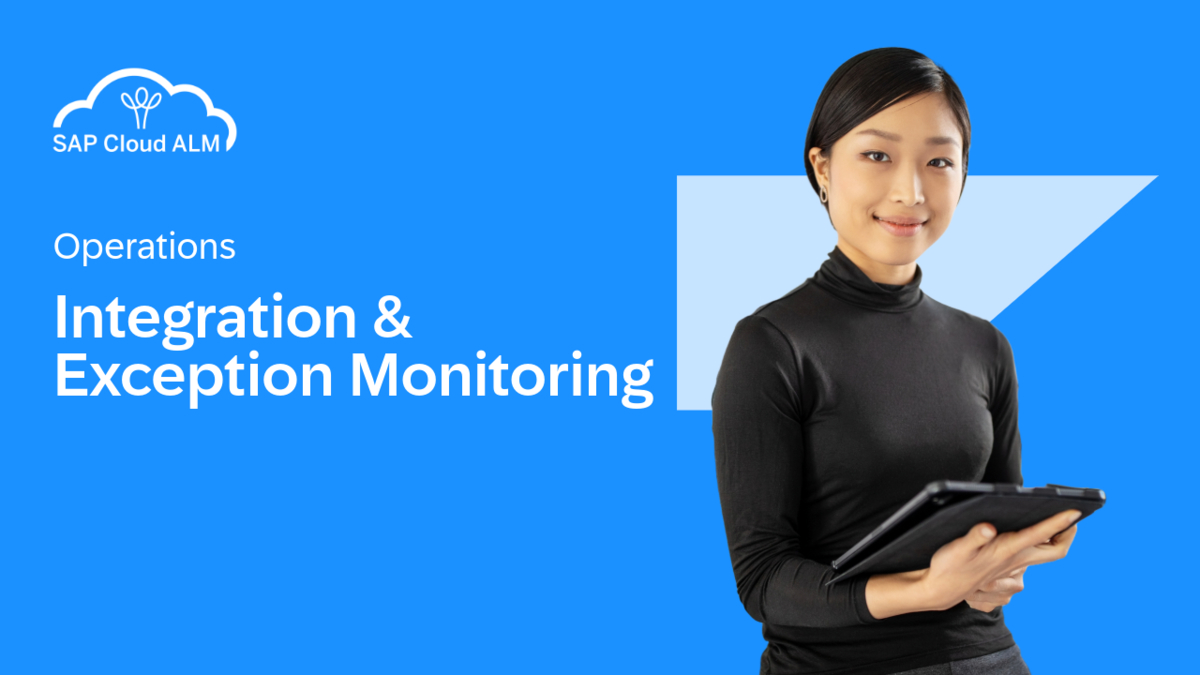 SAP Video - Episode 1 - Keep track of your integration well-being using SAP Integration ...