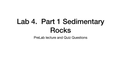 SedimentaryRocksPart1 - Georgia State University