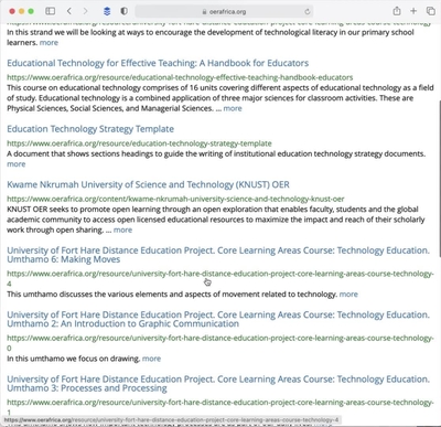 OER Africa Introduction - Media Hopper Create