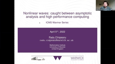 Waves in Complex Continua (Wavinar) - Radu Cimpeanu (University of Warwick) - Media Hopper Create